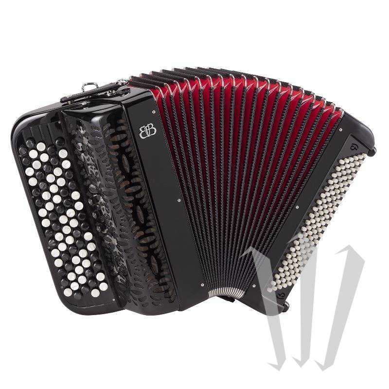 accordéon chromatique boutons Ballone Burini